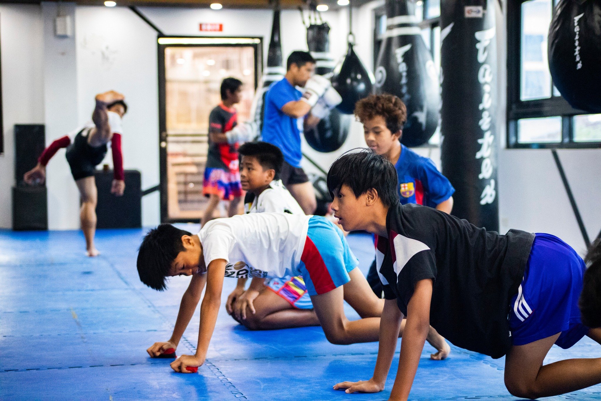 Team Lakay launch “Future Champion Kids Training” program
